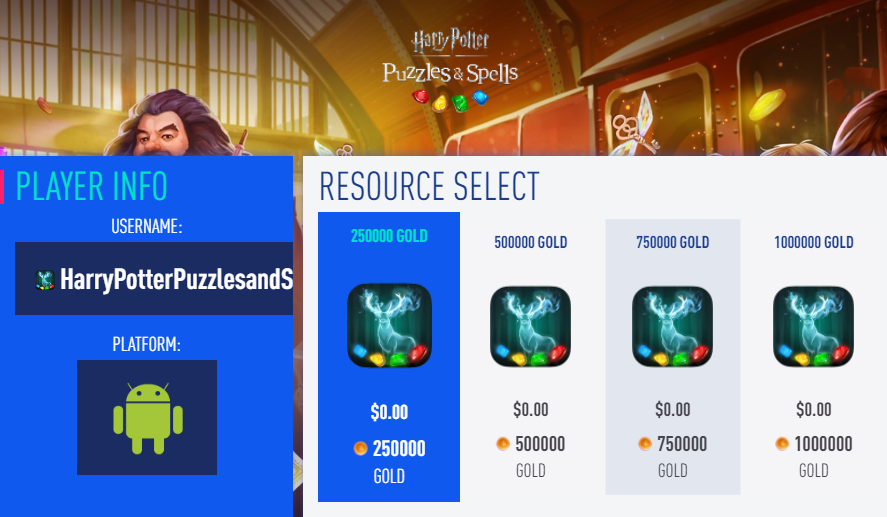 Harry Potter Puzzles y Spells Trucos Oro ilimitado Gratis