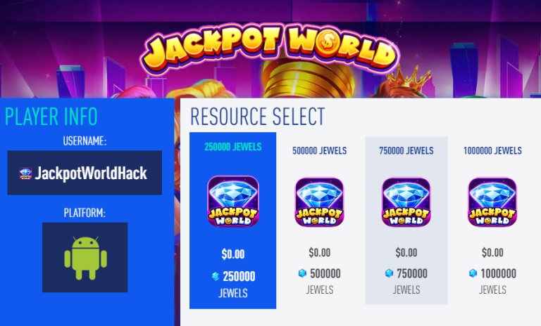 Jackpot World Trucos Joyas y Monedas Gratis
